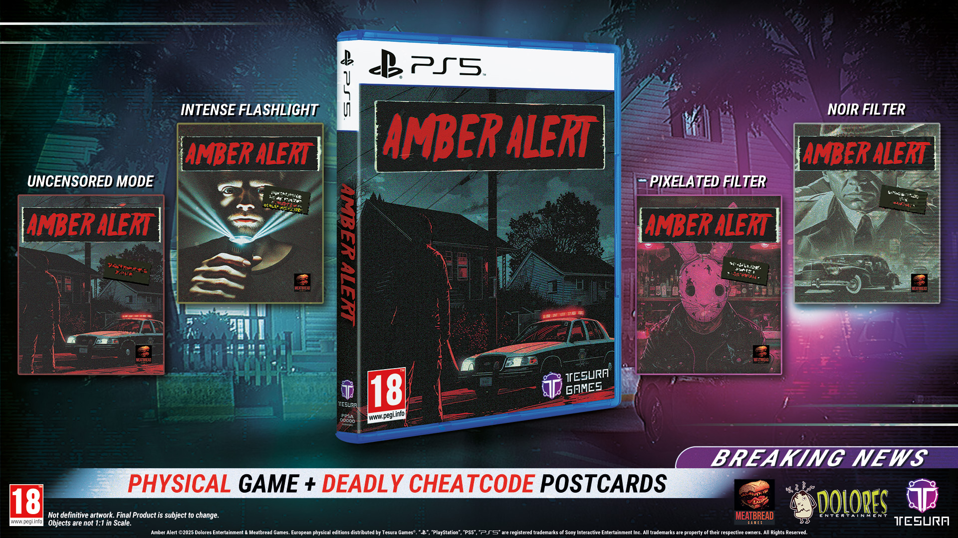 Bodycam Horror 'Amber Alert' Gets Physical PS5 Release - Rely on Horror